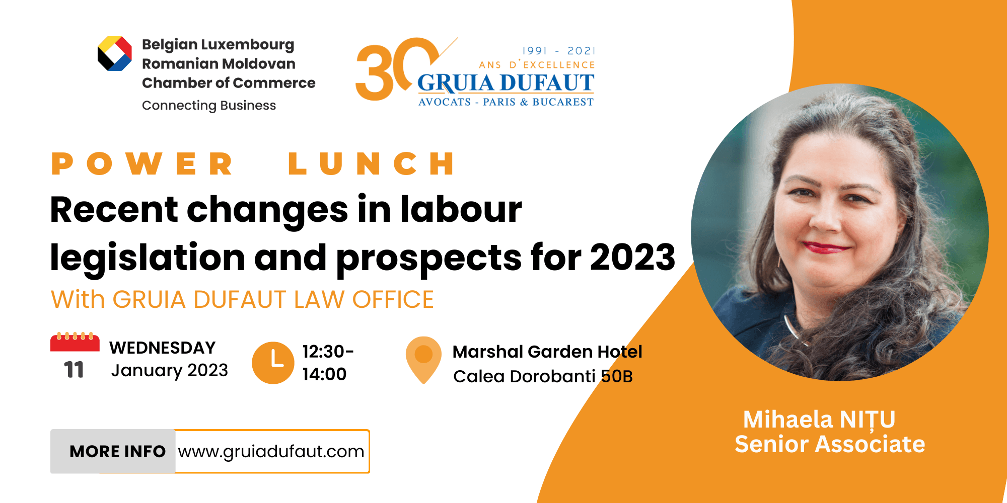 POWER LUNCH : RECENT CHANGES IN LABOUR LEGISLATION AND PROSPECTS FOR ...