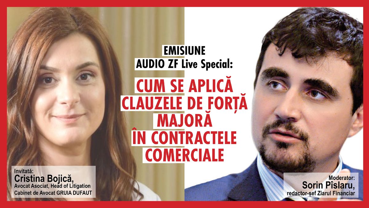 ZF LIVE SPECIAL: CLAUZELE DE FORTA MAJORA IN CONTRACTELE COMERCIALE ...