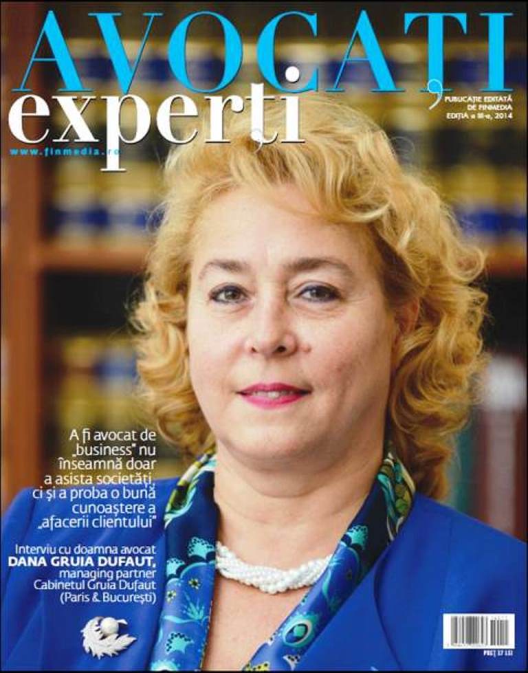 [AVOCATI EXPERTI] A FI AVOCAT DE „BUSINESS” NU ÎNSEAMNĂ DOAR A ASISTA ...